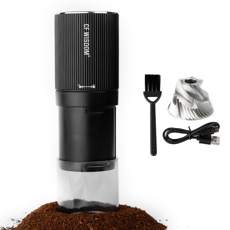 【Seven days no reason return】CF WISDOM Electric Coffee Grinder Portable ...