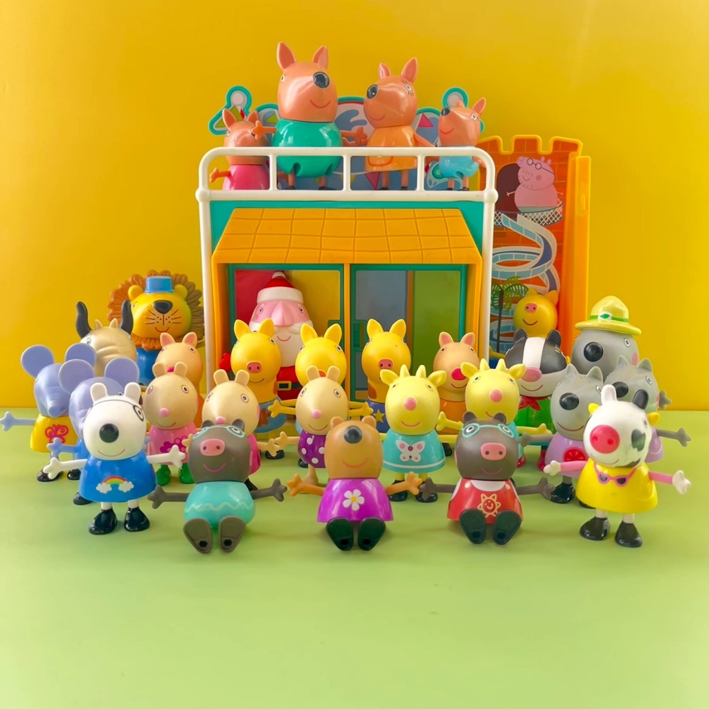Peppa Pig figure doll antelope bull coyote mole rat goat Alexander ...