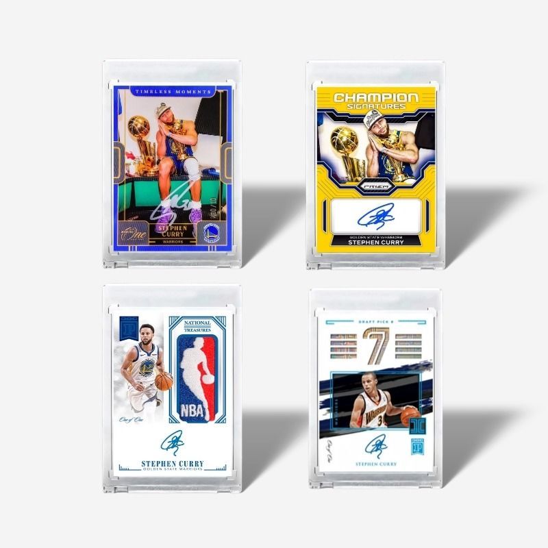 Basketball star Curry signature card/collector's edition/basketball fan ...