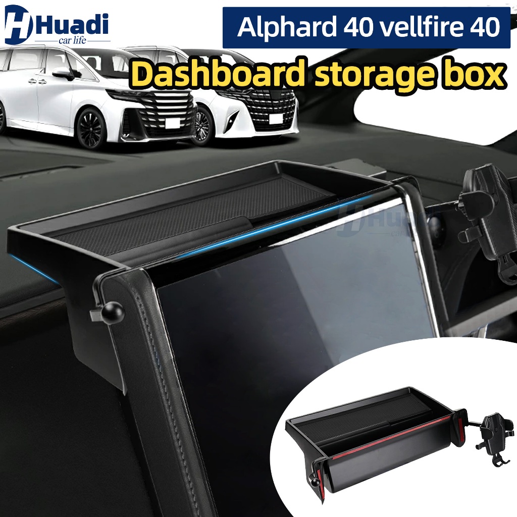 Alphard 40 vellfire 40 (2023.6-2027) Dashboard storage box agh40 anh40 ...