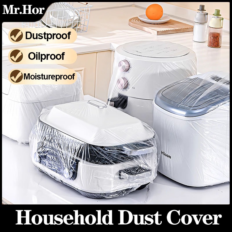 【Srock in KL】30PCS Large Disposable Plastic Wrap Cover For Appliances ...