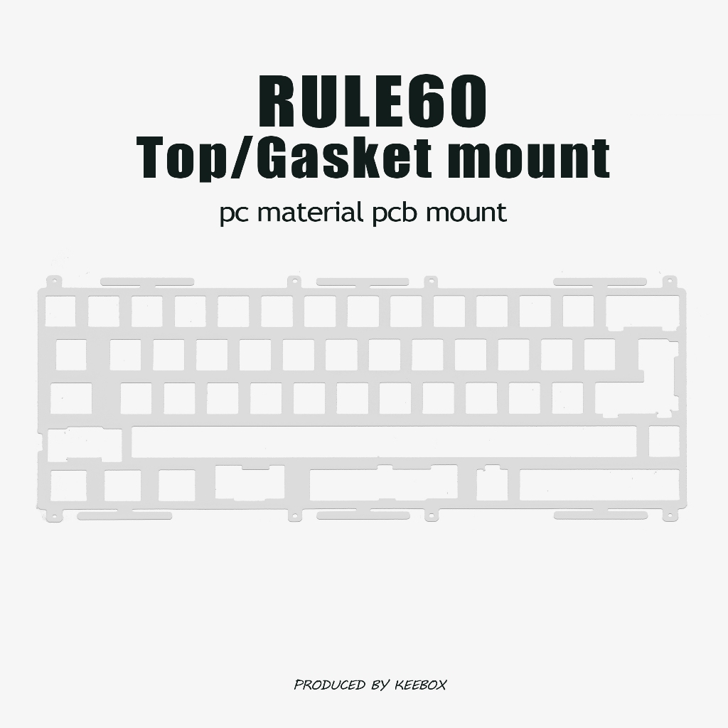 Rule60 Top Gasket Mount PCB Mounted PC Plate For Y&R 6095 Tri Mode ...