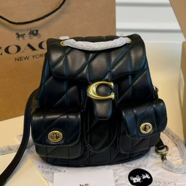 [Original Authentic with Packaging Box] CO ** Backpack Genuine Leather ...