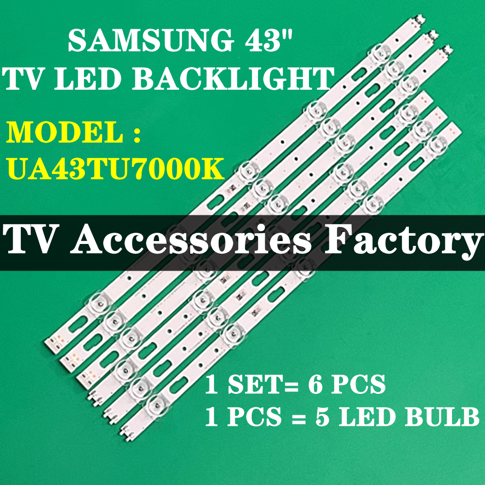 UA43TU7000K SAMSUNG 43" TV LED BACKLIGHT(LAMPU TV) SAMSUNG 43 INCH LED TV BACKLIGHT UA43TU7000 ...