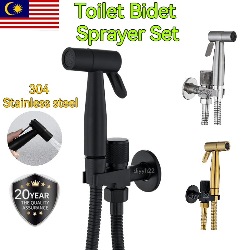 Bidet spray set Toilet spray gun set High Pressure Bathroom toilet ...