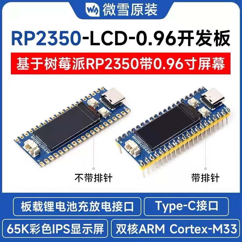 Micro RP2350A Dual-Core Dual-Structure Processor Optional with Pin ...