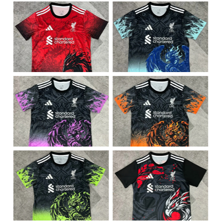 24-25 Liverpool Special Edition Fan Edition Football Shirts | Shopee ...