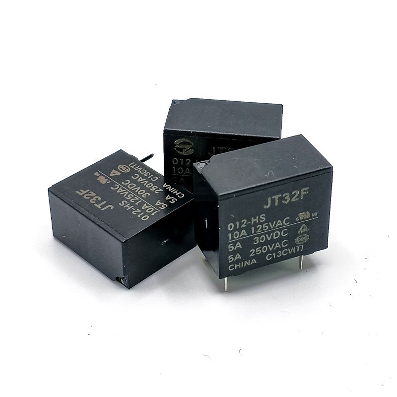 Mini Relay JT32F 012-HS 024-HS 12V 24V 4 Pin 5A One Set Normally Open ...