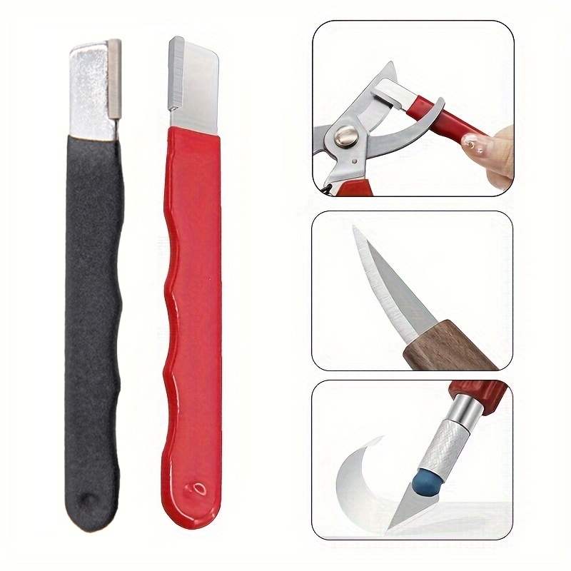 Portable Sharpening Tools Sharpening Stone Handheld Garden Shear ...