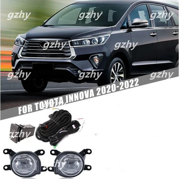 LED fog lamp light For Toyota INNOVA 2020 2021 2022 2023 2024 Fog Light ...