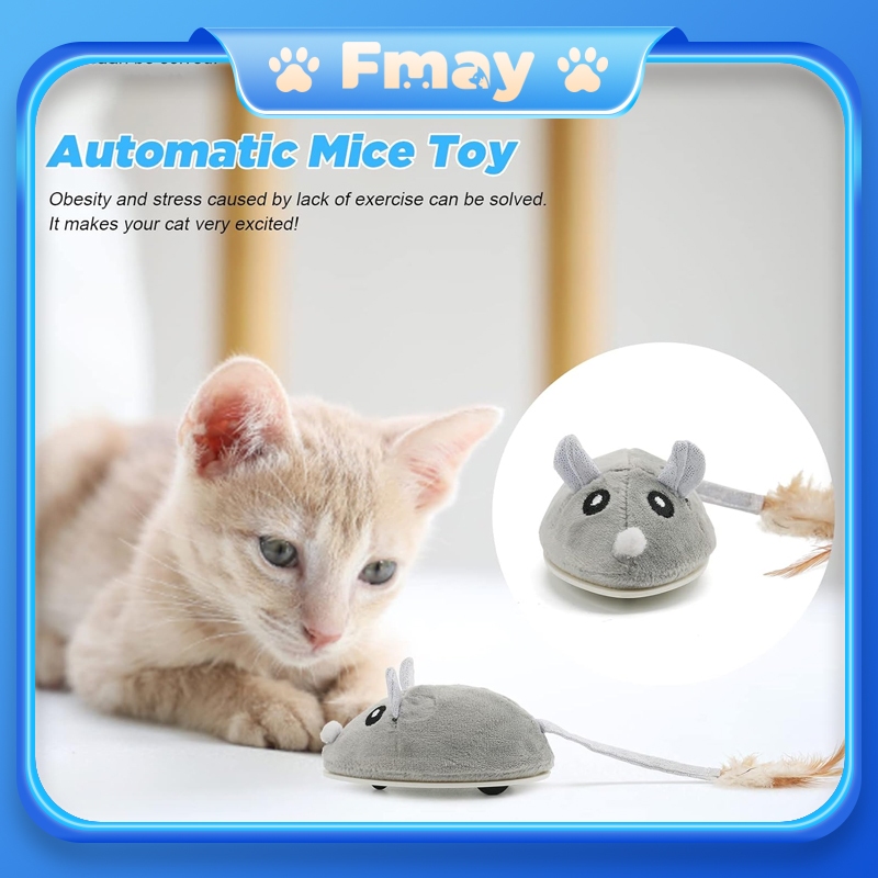 Interactive Cat Toy, Cat Toys for Indoor Cats, Cat Mouse Toy with ...
