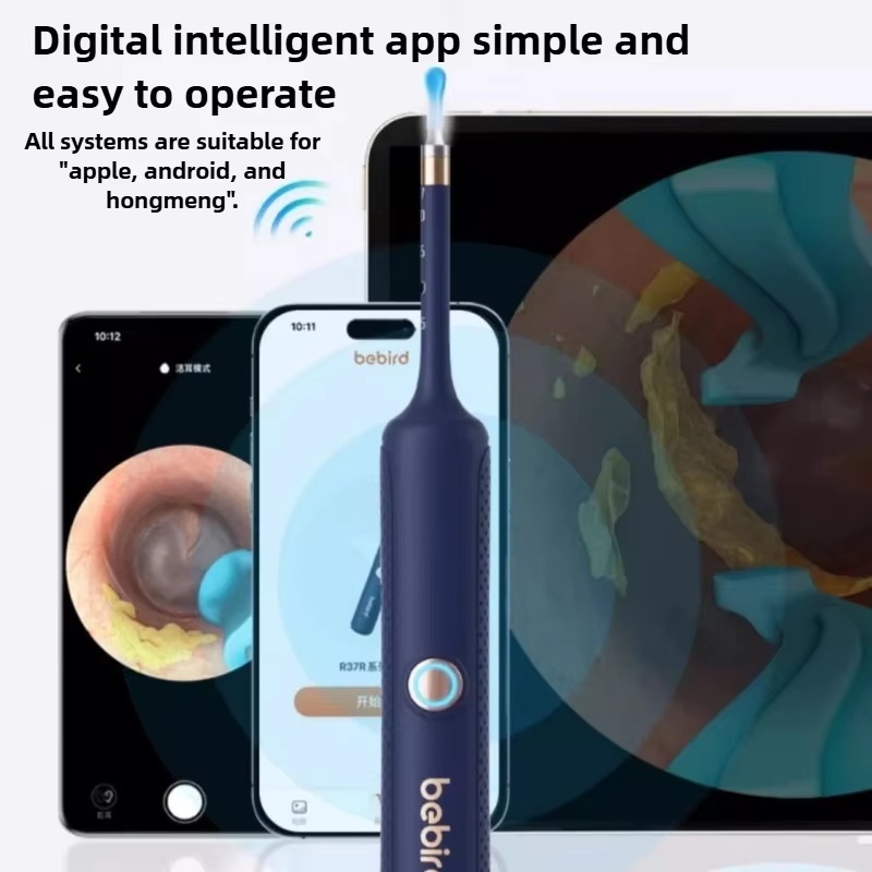 Xiaomi Bebird Visual Ear Cleaner HD Clipable Tweezers Ear Picker ...