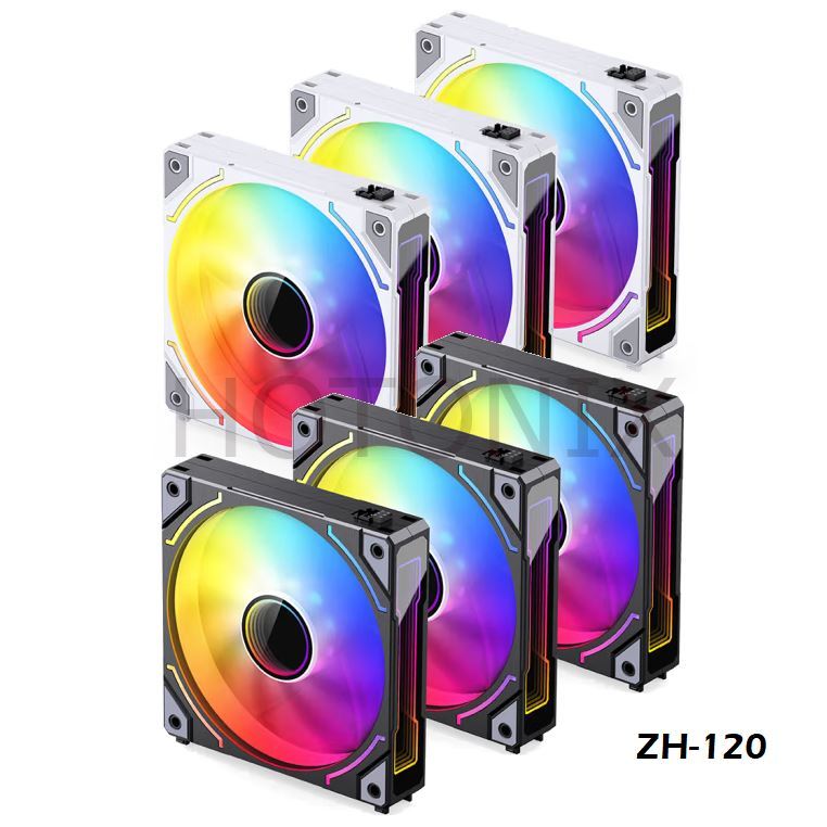 JONSBO ZH-120 120mm fan building block PWM ARGB forward reverse wind ...