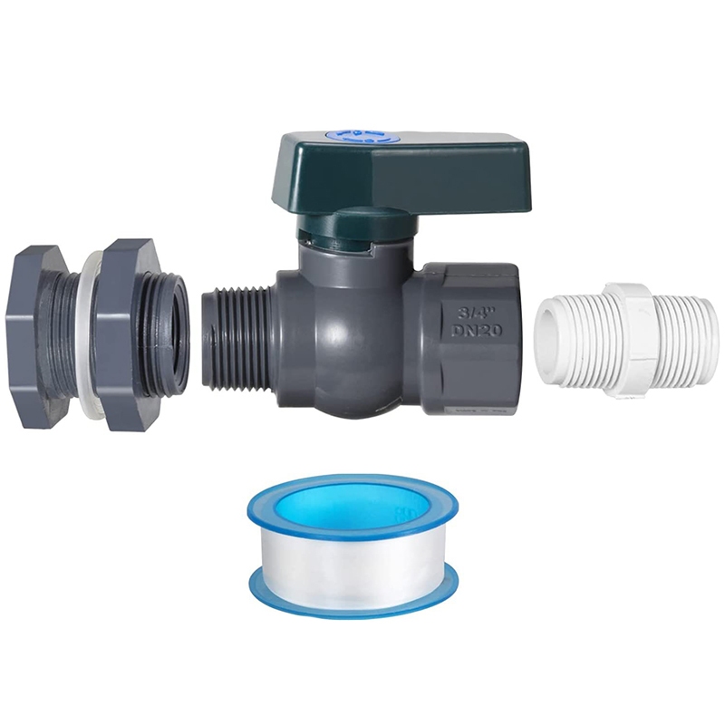 【In stock】Connection Adapter Plastics Connector Rain Barrel Faucet Kit ...