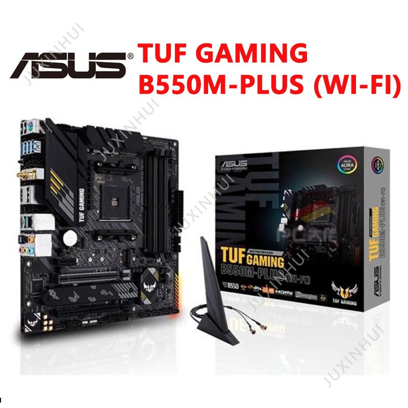 Asus-Motherboard AMD TUF GAMING B550M PLUS (WI-FI) II micro-ATX B550M ...