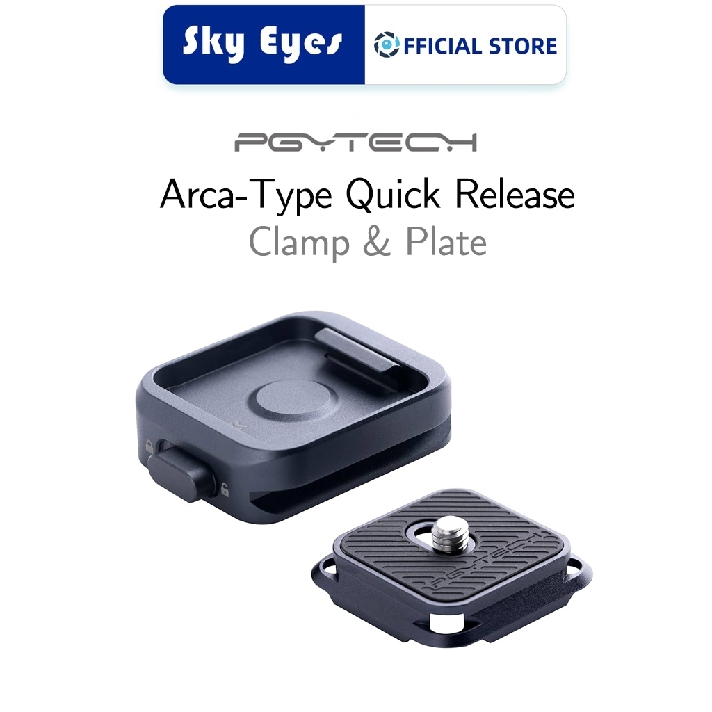 PGYTECH Camera Quick Release Plate +Adapter for Camera Tripods | Shopee ...