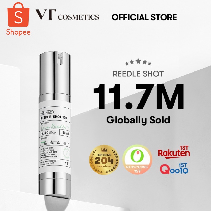 [VT REEDLE SHOT】Shot Serum 100 / 300 / 700 skin starter, skin ...