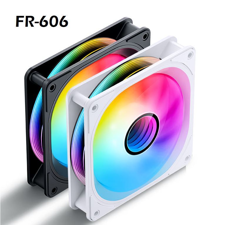 JONSBO FR-606 120mm fan PWM ARGB fan for PC cases and coolers | Shopee ...