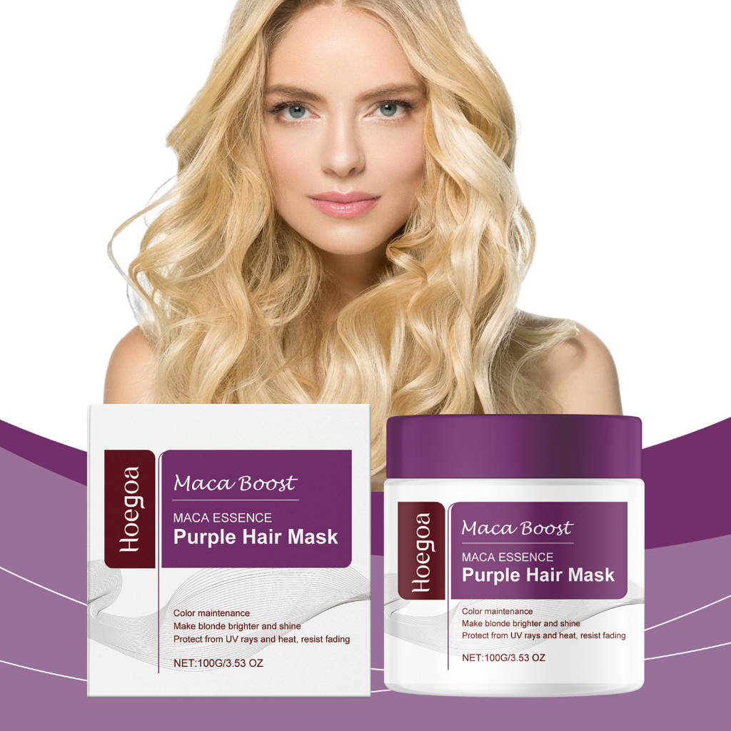Maca Boogt, Maca Essence, Maca Purple Hair Mask, Collagen Hair ...
