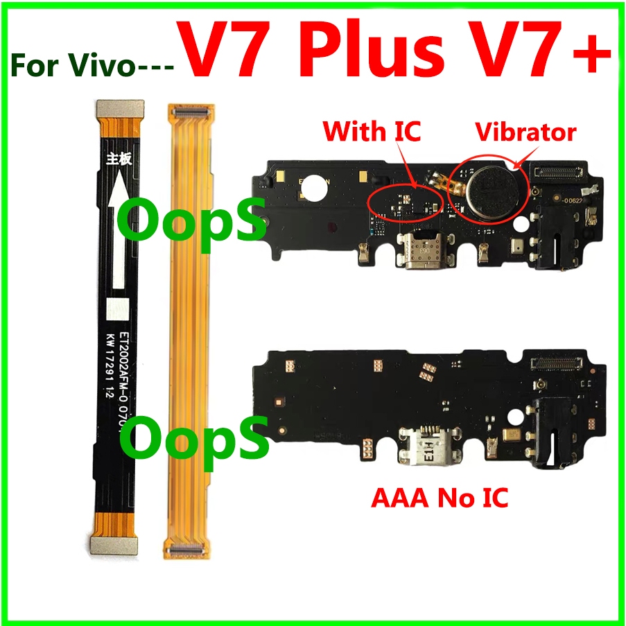 Charging Main Board Flex For Vivo V7 Plus Y79 Main board Motherboard ...