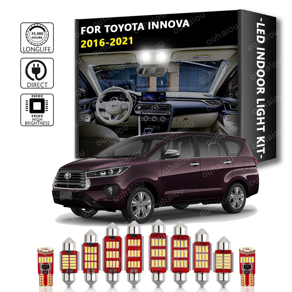 14Pcs For Toyota Innova Kijang Innova 2016 2017 2018 2019 2020 2021 ...