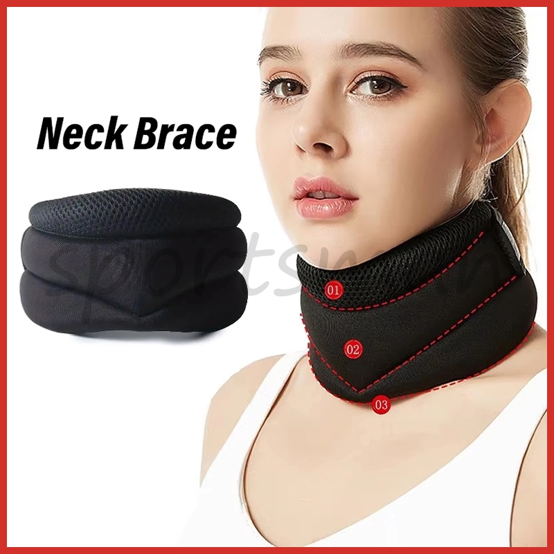 Cervical Protection Bracket Soft Foam Cervicorrect Neck Brace ...