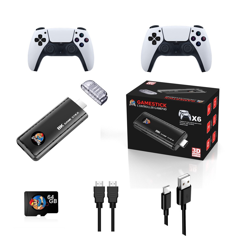 30000+ Games Dongle, Retro Game Handheld Console, Plug and Play Video ...
