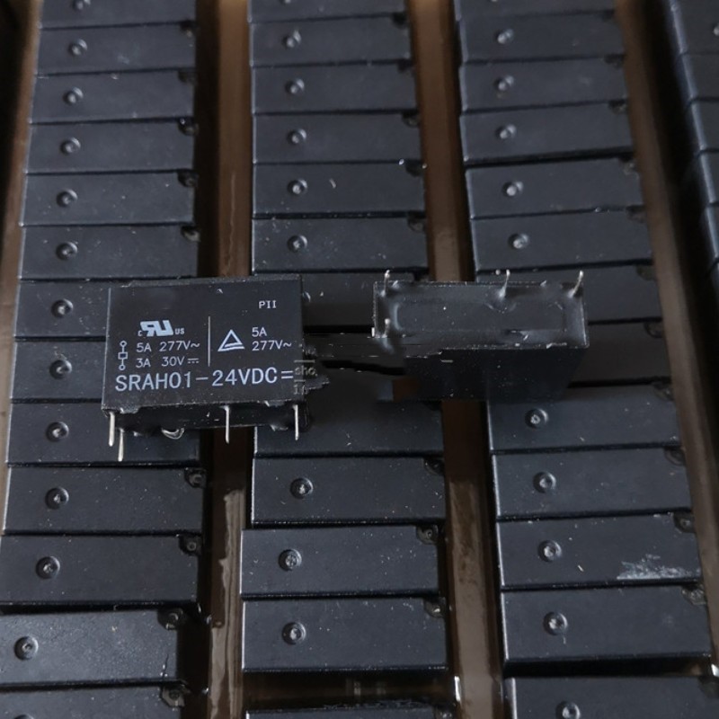 Mini Relay SRAH01-24VDC 5A277VAC 4 Pin Small Relay | Shopee Malaysia