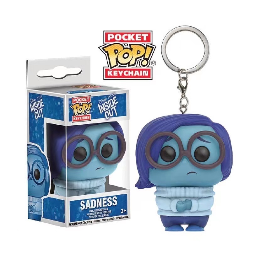 funko pop inside out2 Sadness keychain | Shopee Malaysia