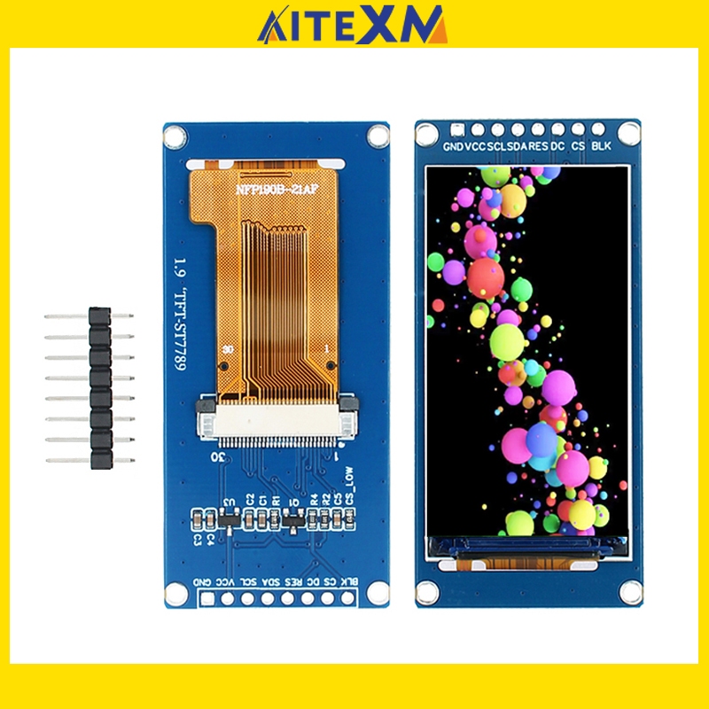 1.9 Inch IPS Full Angle TFT Display ST7789V Screen LCD Screen Color ...