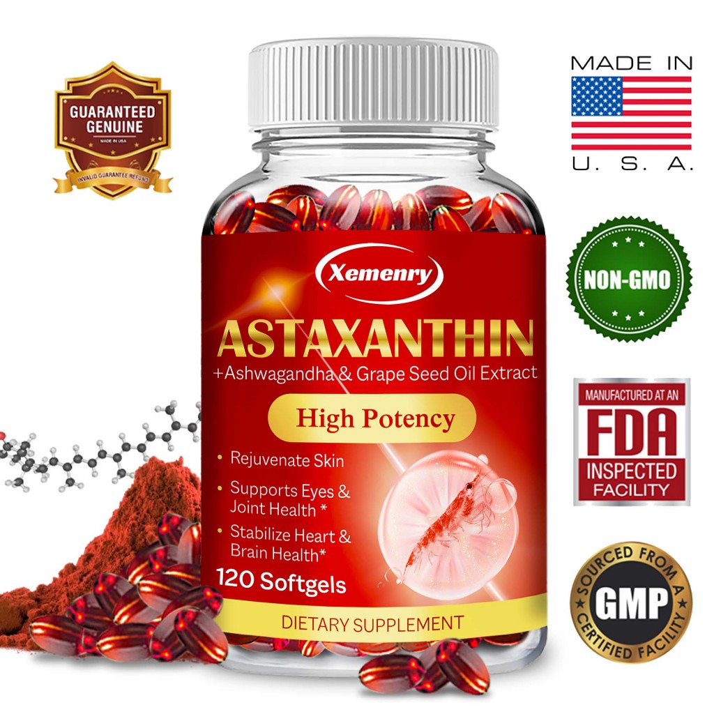 Astaxanthin complex capsules improve cardiovascular health, accelerate ...