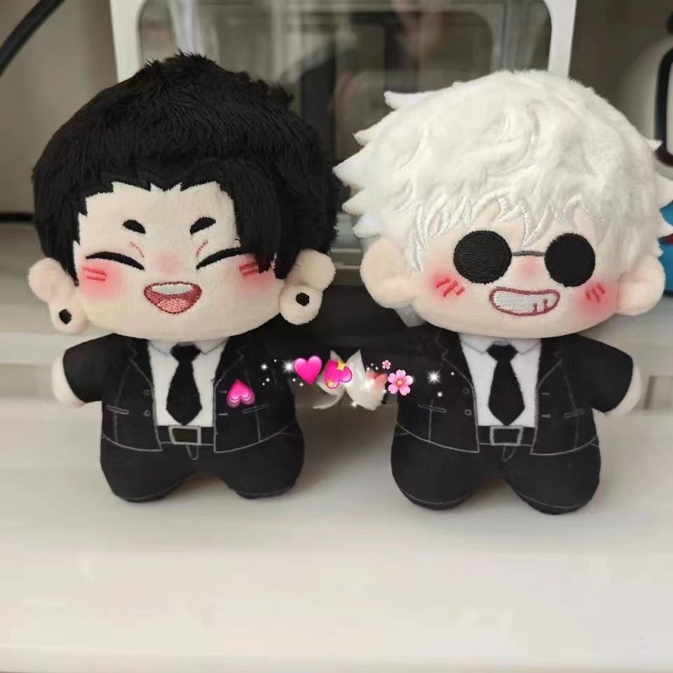 Anime 12cm Jujutsu Kaisen Gojo Satoru Getou Suguru Cartoon Cute Doll ...