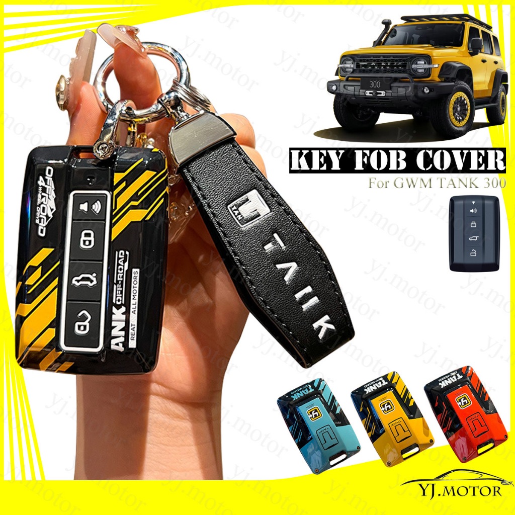 For GWM TANK 300 Smart Remote Key Fob Cover TANK 500 800 Remote Key ...