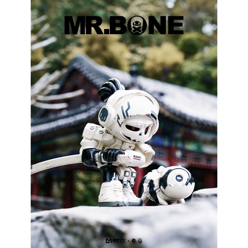 Mo Yan Culture MR. BONE Miyamoto Musashi-Blade Snow Limited Trendy Play ...