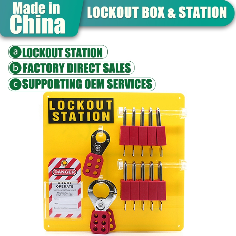 Safety Lock Hanging Board Industrial Repair Lock Workstation ...
