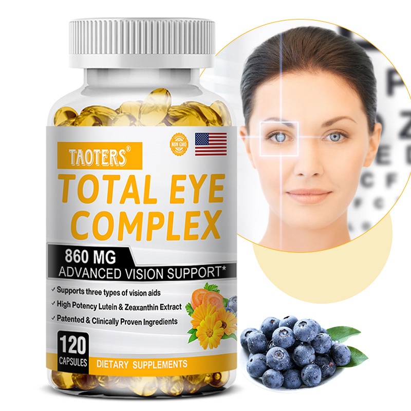 Eye Complex 860MG Health Supplement, Supports Healthy Vision, Macula ...