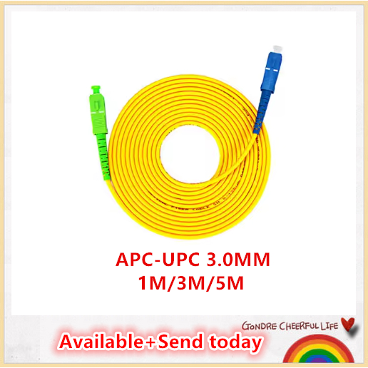 1M/3M/5M SC/UPC-SC/APC Simplex single-mode Fiber Optic Cable Fiber ...