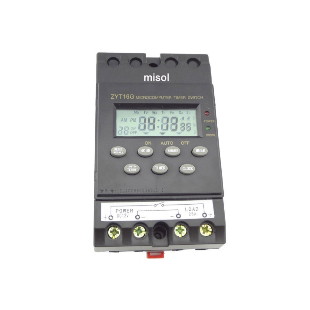MISOL / 1pcs of 12V Timer Switch Timer Controller LCD display,program/programmable timer switch ...