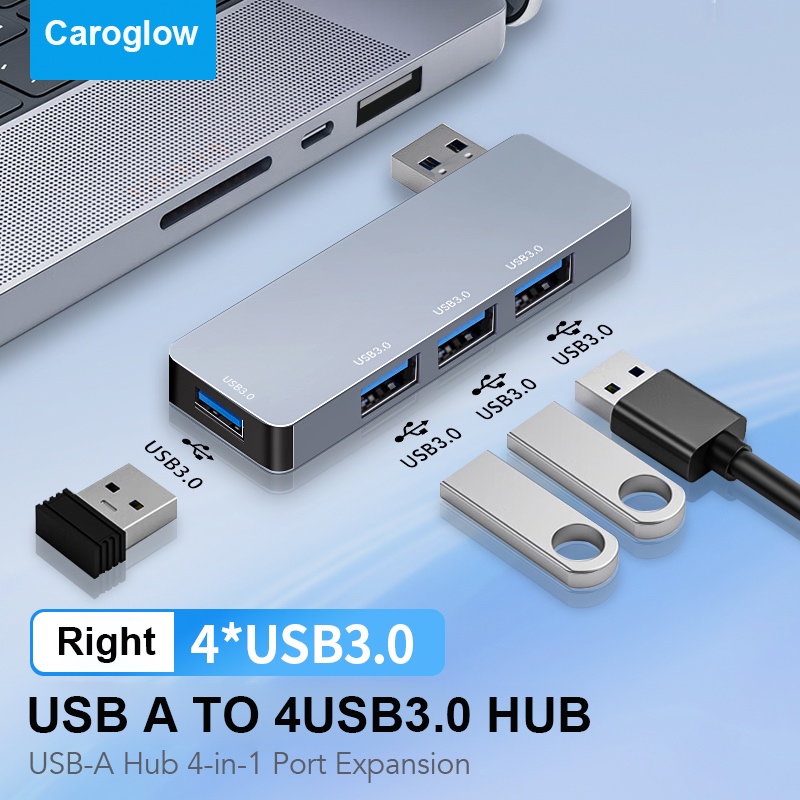 USB3.0 Hub for Laptop 5Gbps Hight Speed Data Multi USB Port Expander ...