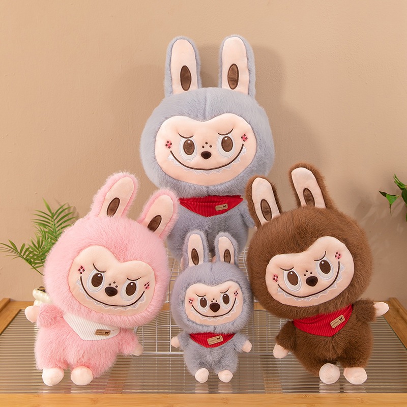 LABUBU plushie doll Cartoon Labubu plush toy doll Cute Labubu doll ...