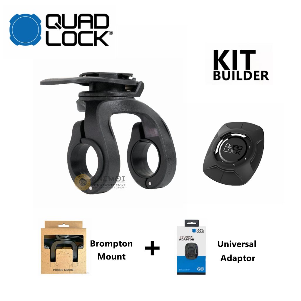 Quad Lock Brompton Bike Phone Mount Cycling Mobile Mounts | Shopee Malaysia