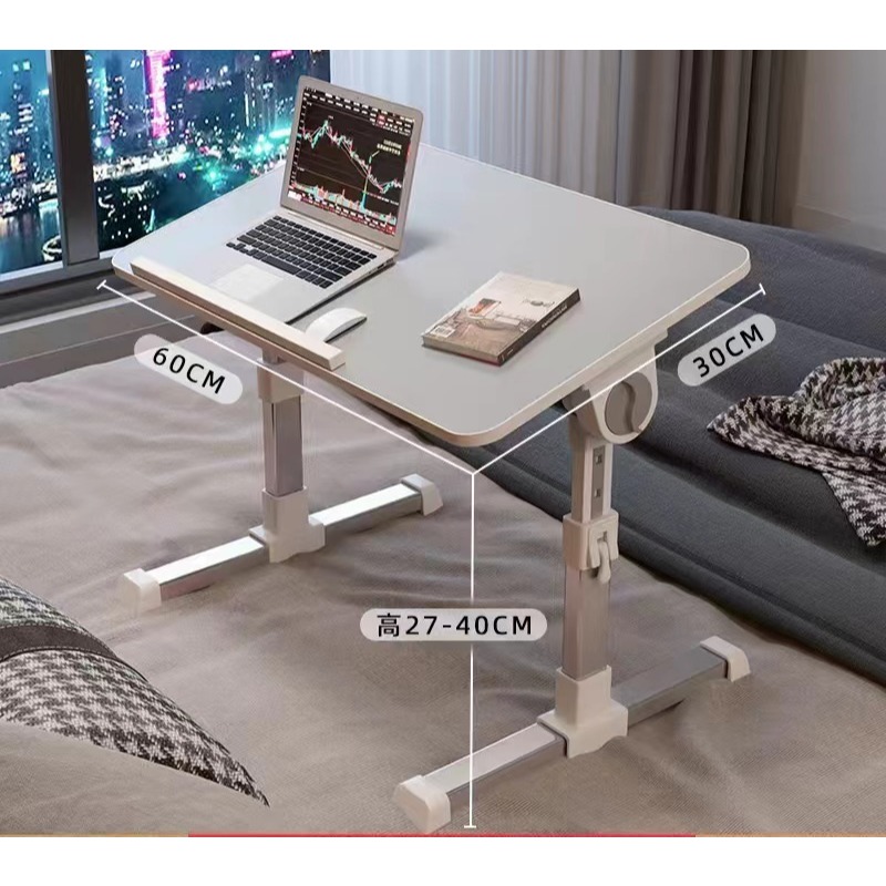 Liftable Bedside Small Table Adjustable Foldable Table Multifunctional ...