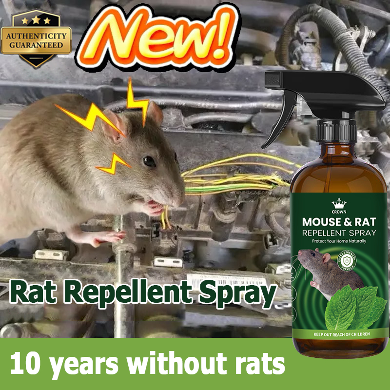 Ubat Tikus Rat Repellent Spray Racun Tikus Paling Berkesan Rat Off ...