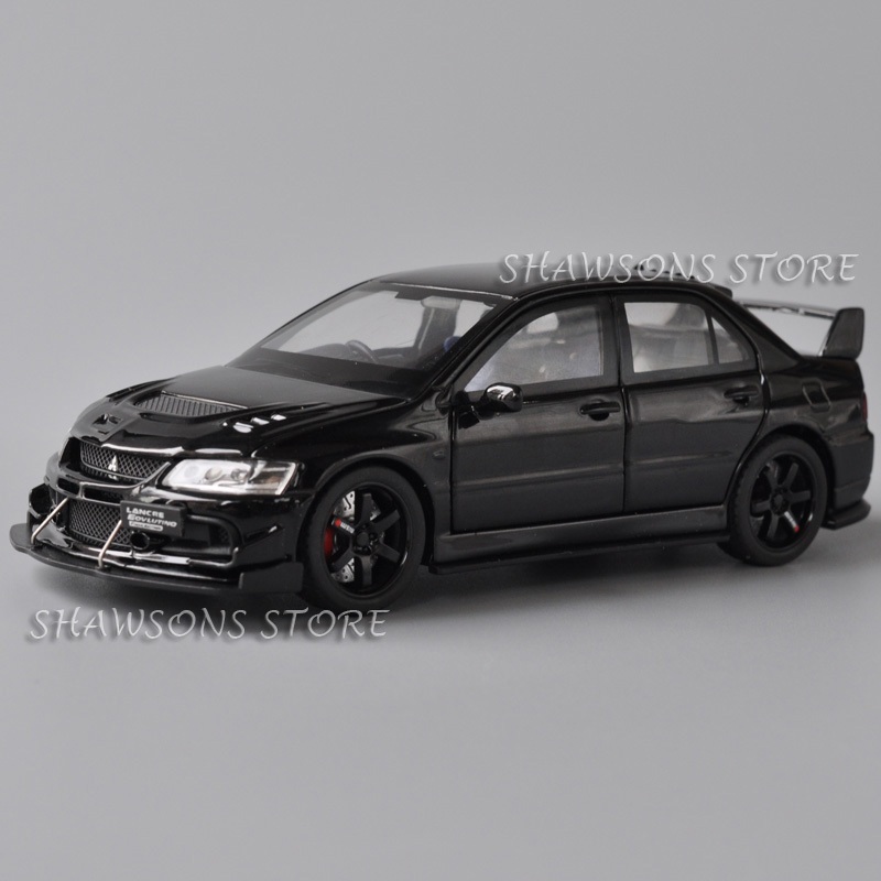 1:32 Scale Diecast Model Car Toys Mitsubishi Lancer Evolution Pull Back ...
