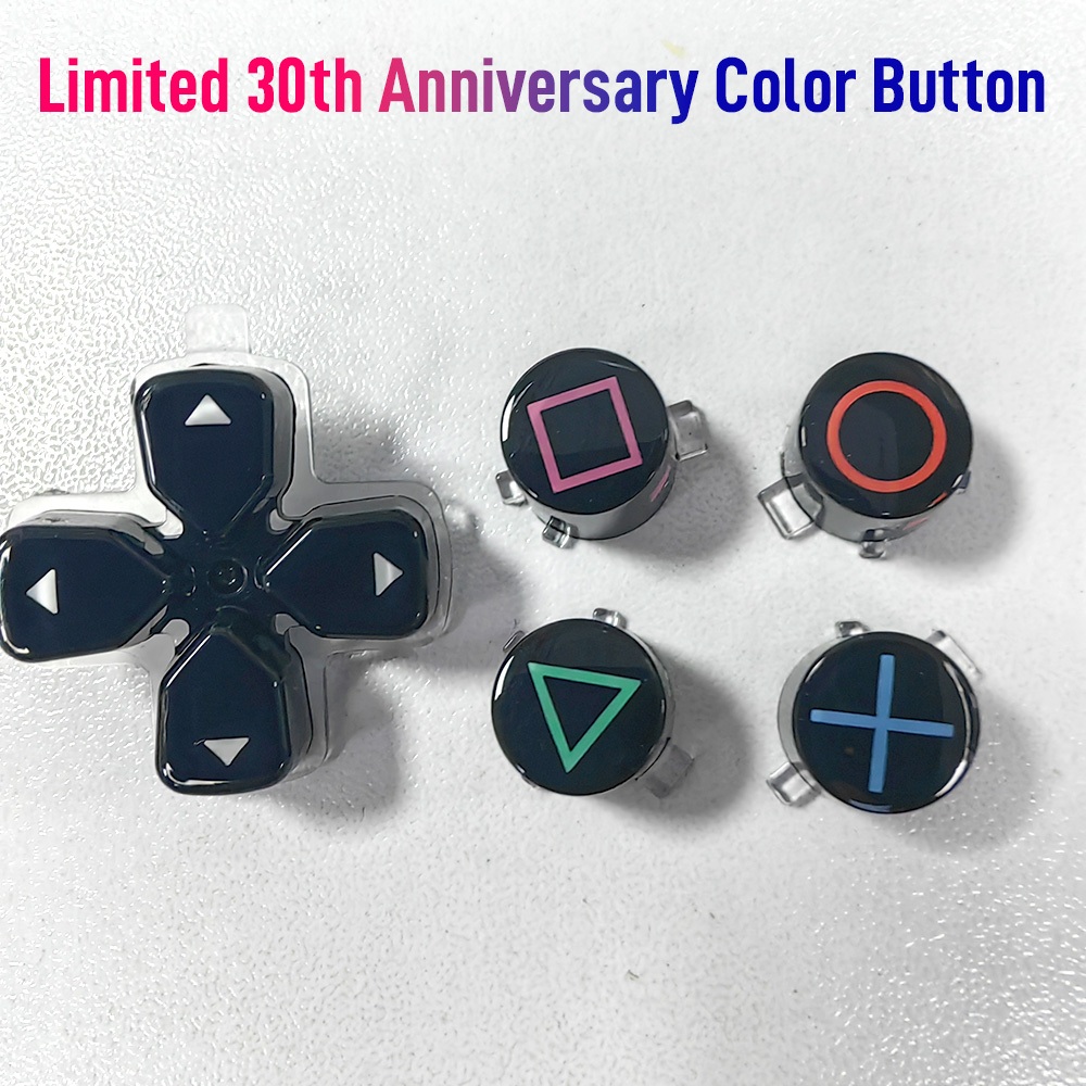 Limited 30th Anniversary Color Button for PS5 Controller Shell Cover ...