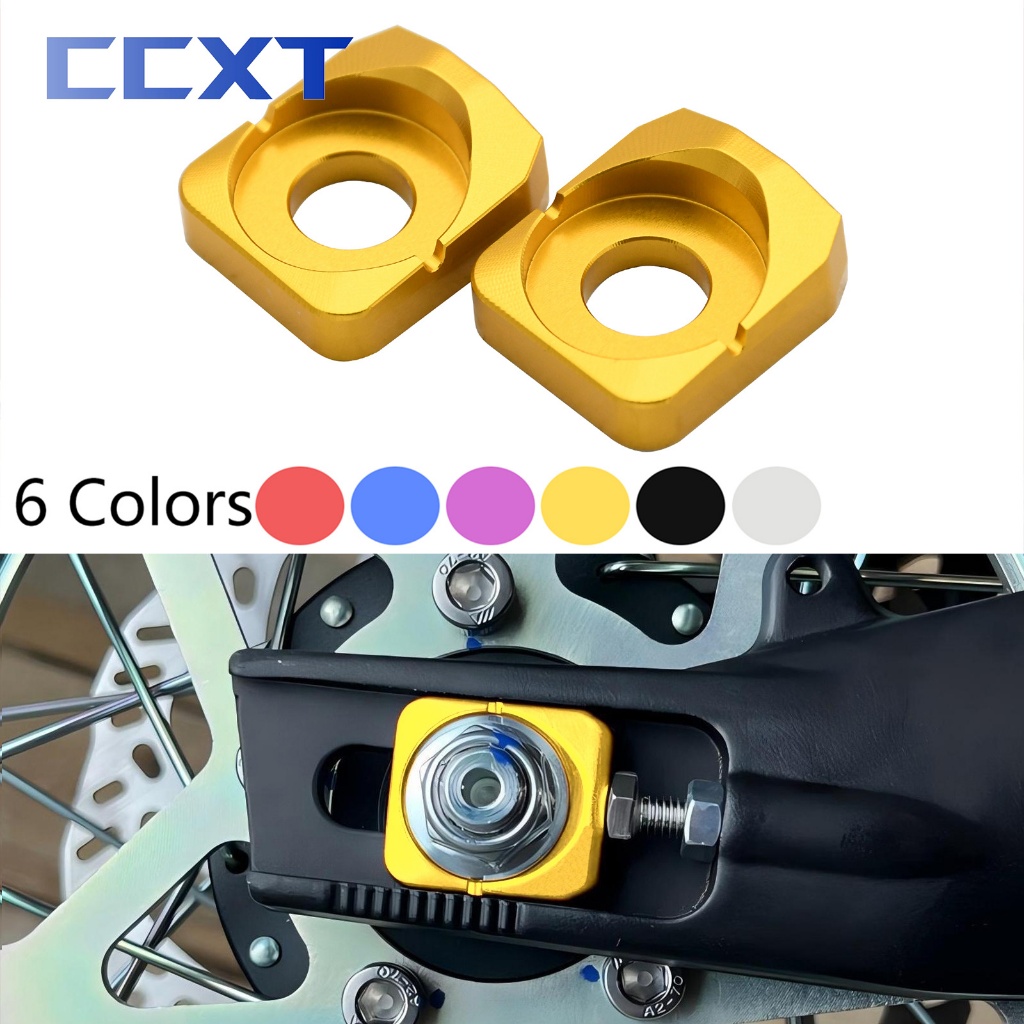Electric Motocross Aluminum Rear Chain Adjuster Axle Block For Sur Ron ...