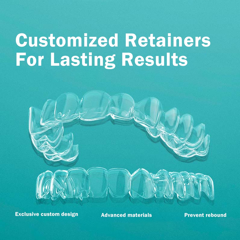 Teeth retainer prevents rebound high precision design comfortable to ...