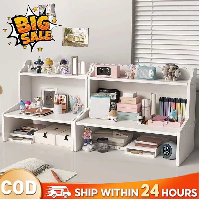 KL Ready Stok Desktop storage rack cosmetics and miscellaneous items ...