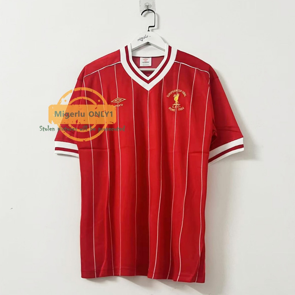 1984 Liverpool home jersey S-2XL | Shopee Malaysia