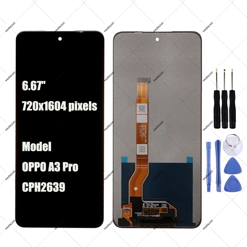 Original For OPPO A3 Pro CPH2639 A3 4G 5G A3X LCD Display Touch Screen ...